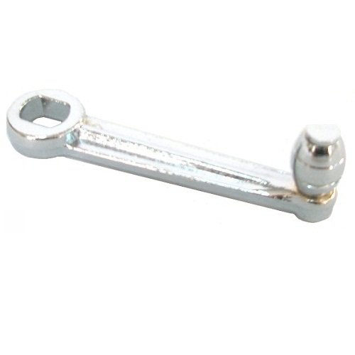 Cast brass mill handles Alexander - Brasspeppermill