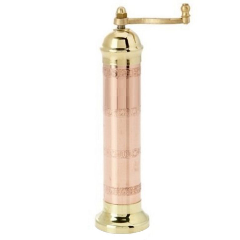 Copper-brass pepper mill Alexander #414 9" - Brasspeppermill